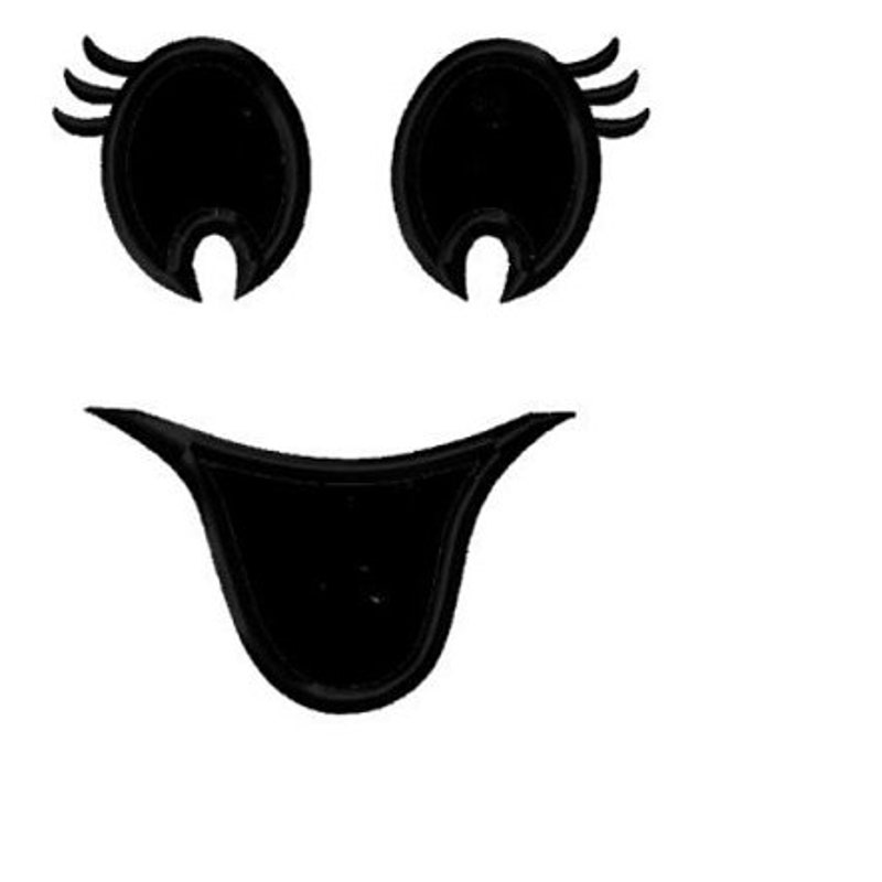 Girly Ghosts Applique - Etsy