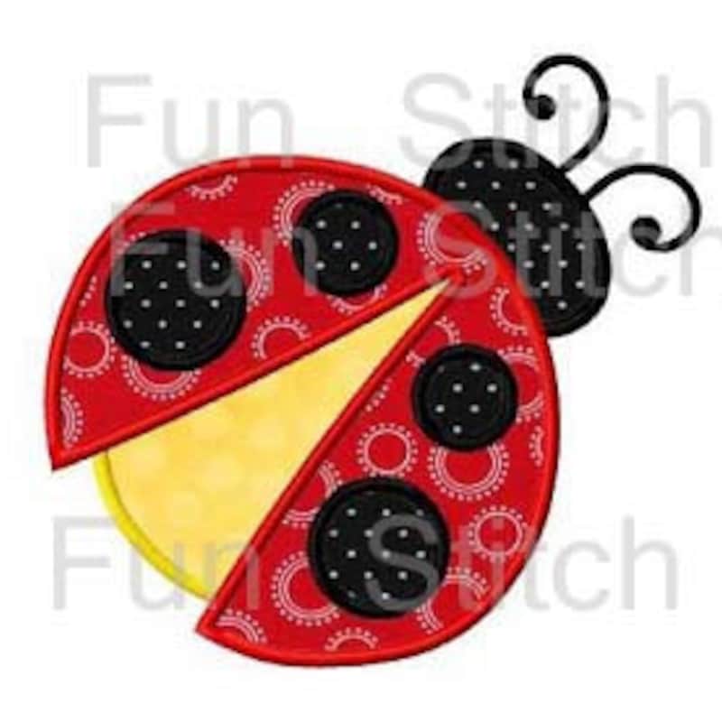 Ladybug Applique - Etsy