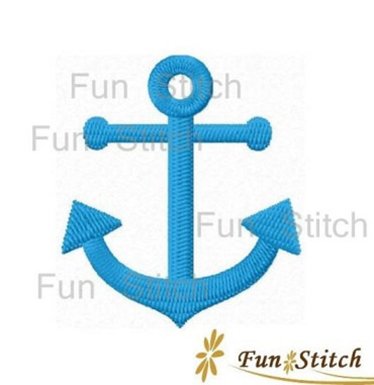 Anchor Machine Embroidery Design Instant Download - Etsy