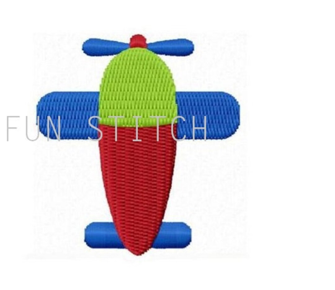 Airplane Plane Machine Embroidery Design - Etsy