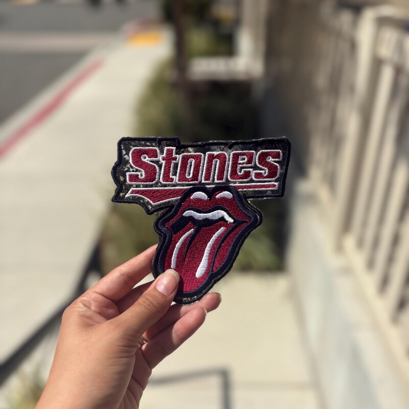 Rolling Stones Patch - Etsy