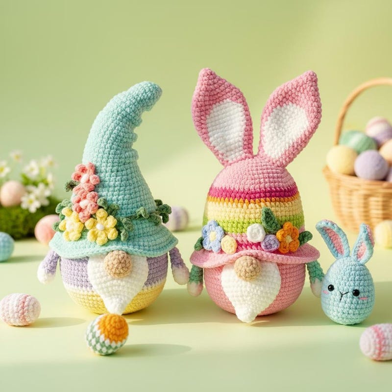 Easter Spring Crochet - Etsy UK