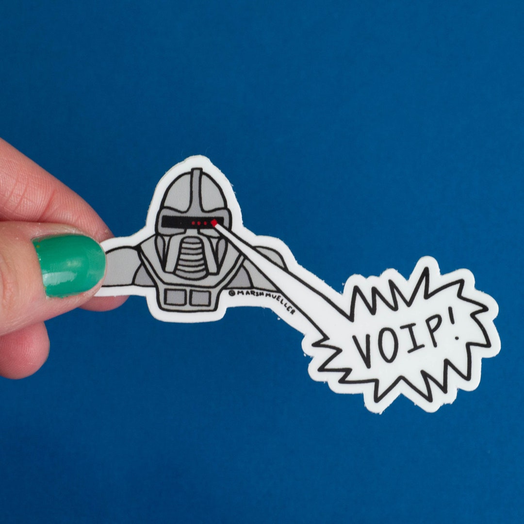 Cylon Zap Die Cut Sticker - Etsy