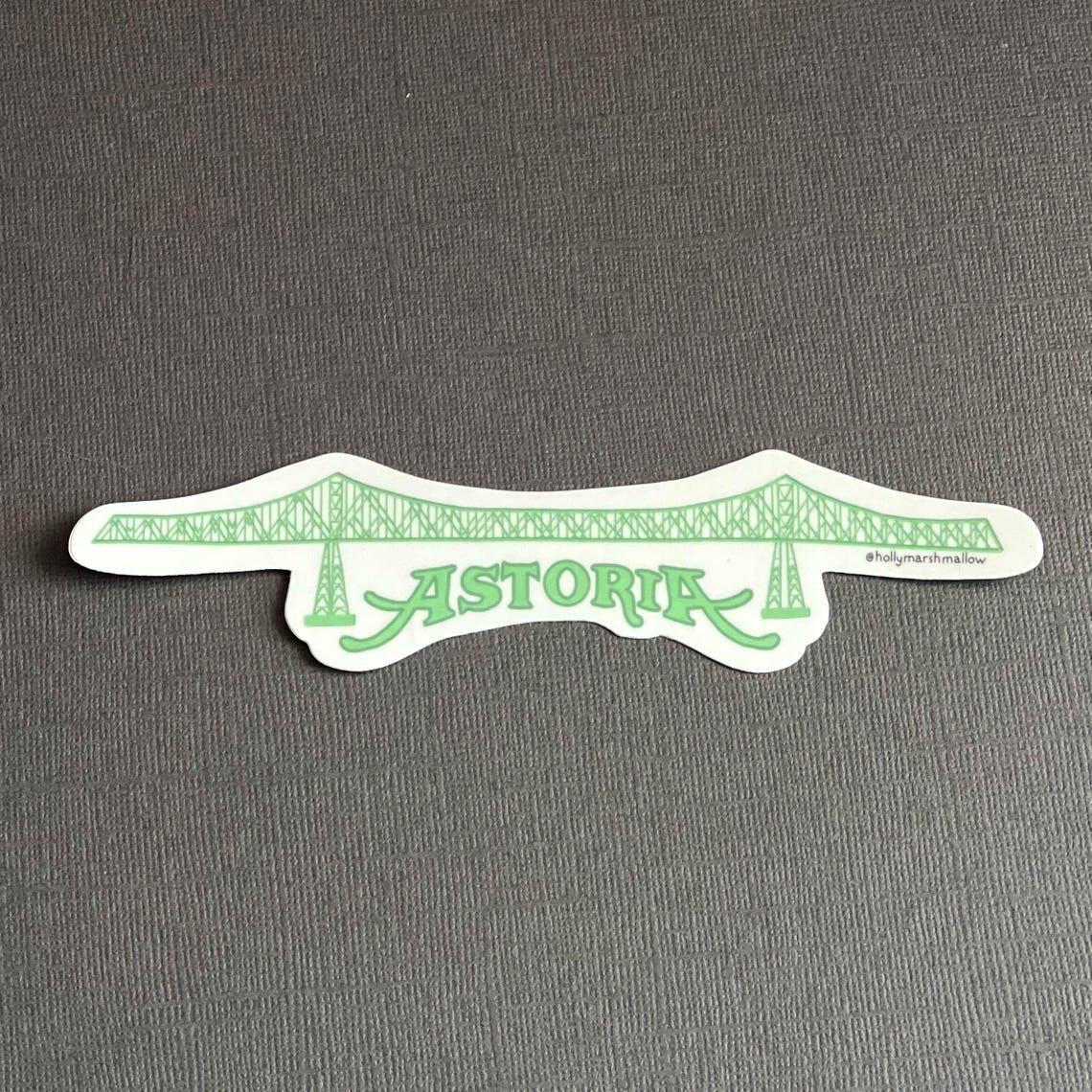 Astoria Megler Bridge Die Cut Sticker - Etsy