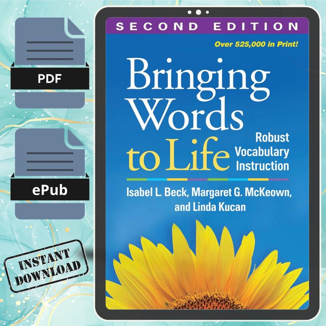 Bringing Words to Life: Robust Vocabulary Instruction 2nd Edition - Etsy