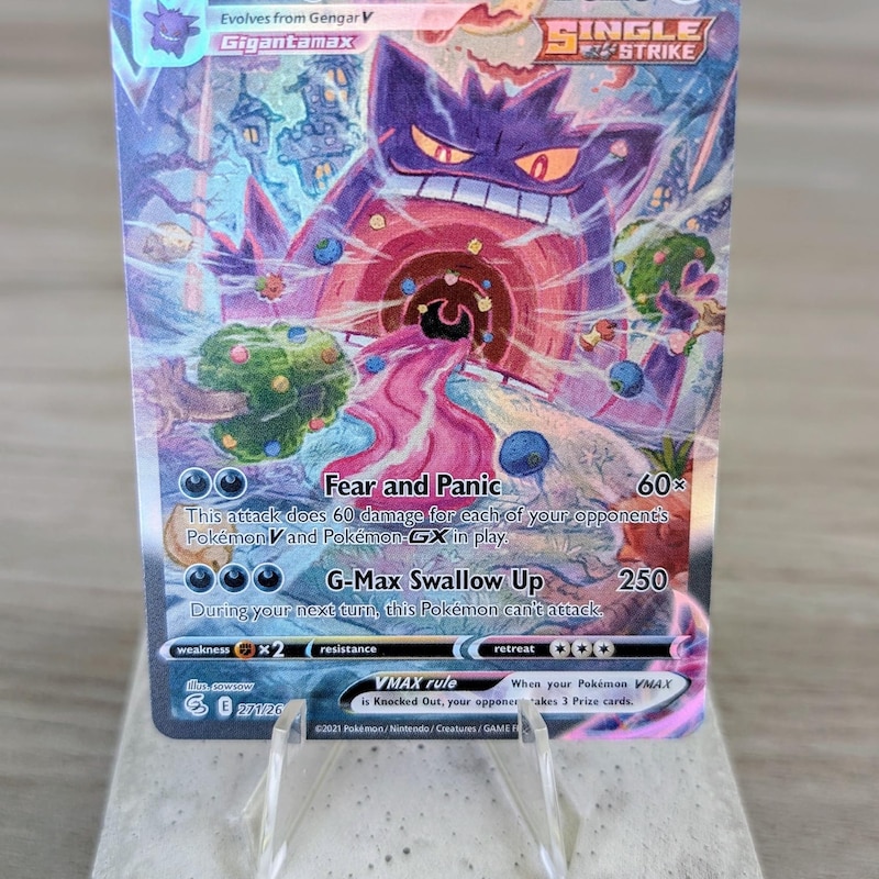 Gengar Alt Art Vmax - Etsy