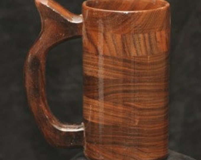 Handcrafted Wood Mug Walnut 12 Oz Tankard Wood Beer Mug Beer - Etsy