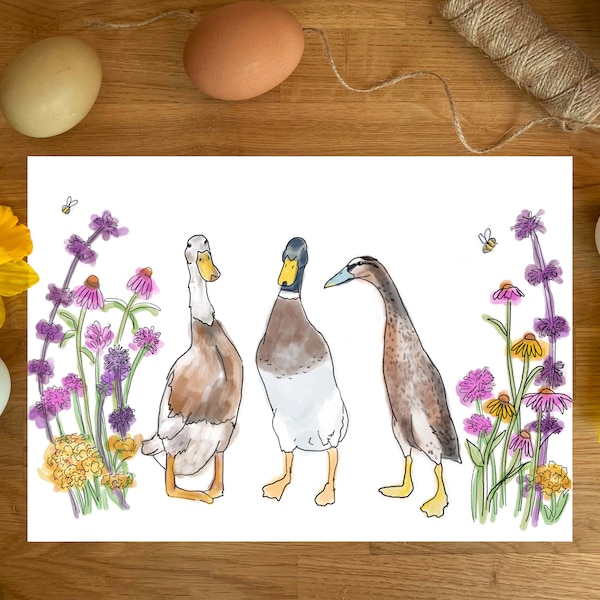 Runner Duck Svg - Etsy