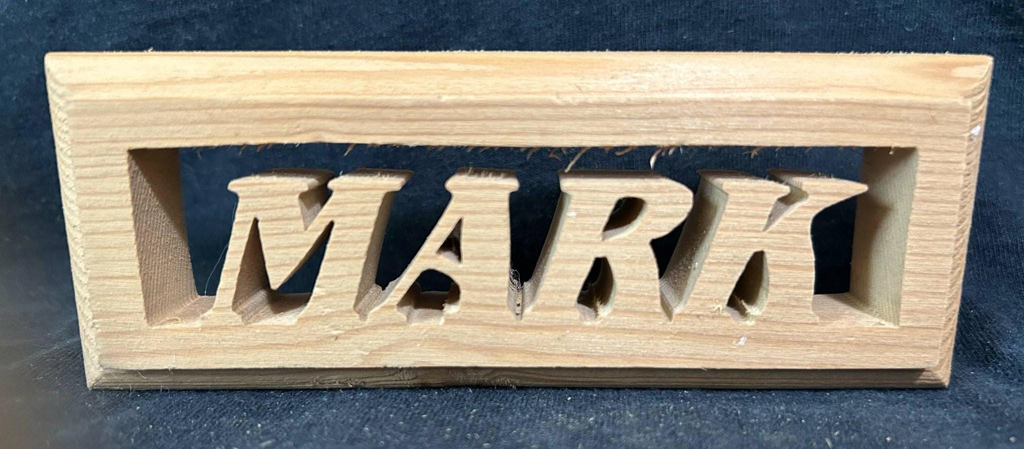 MARK Unfinished Pine Wood Plate - Etsy