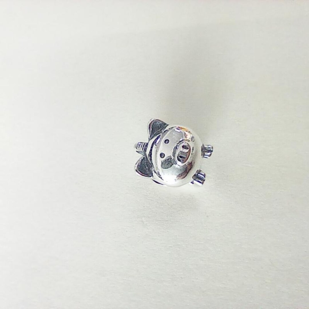 Pandora Cute Piggy Bank Sterling Silver Charm - Etsy