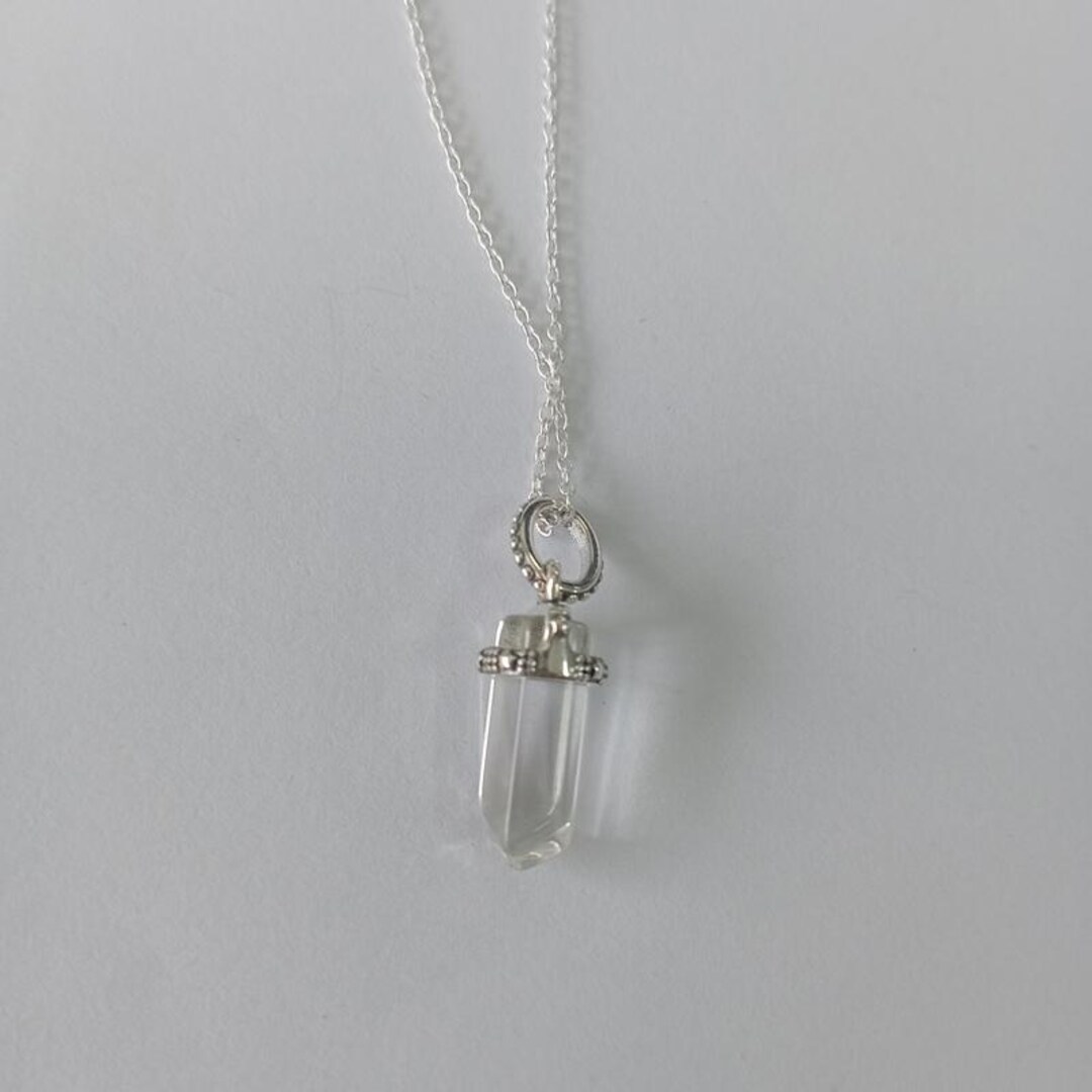 PANDORA Rolo Chain Necklace White Amulet Pendant - Etsy