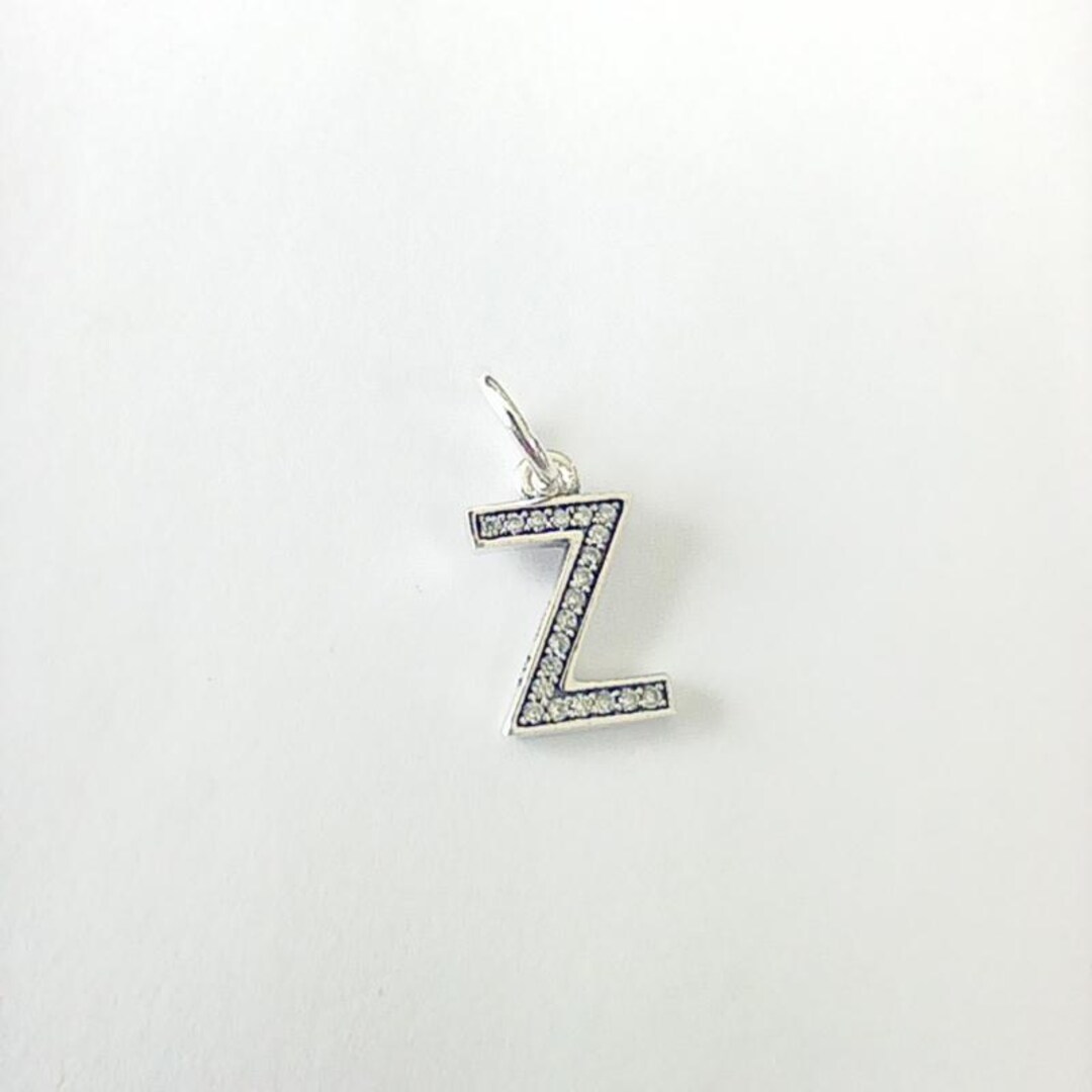 Pandora Sterling Silver Letter Z Initial Dangle Charm - Etsy