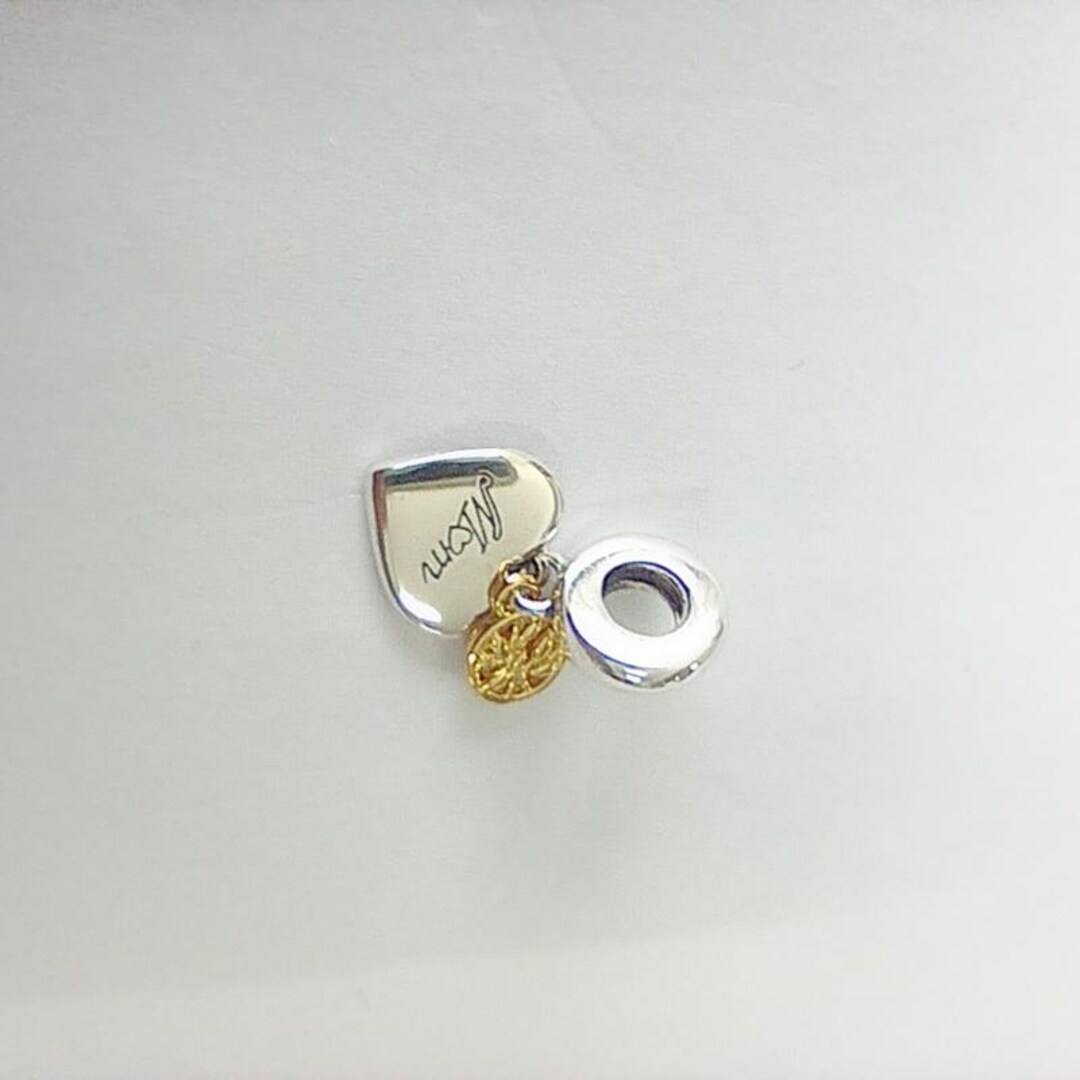 Pandora Two-tone Family Tree & Heart Dangle Charm - Etsy