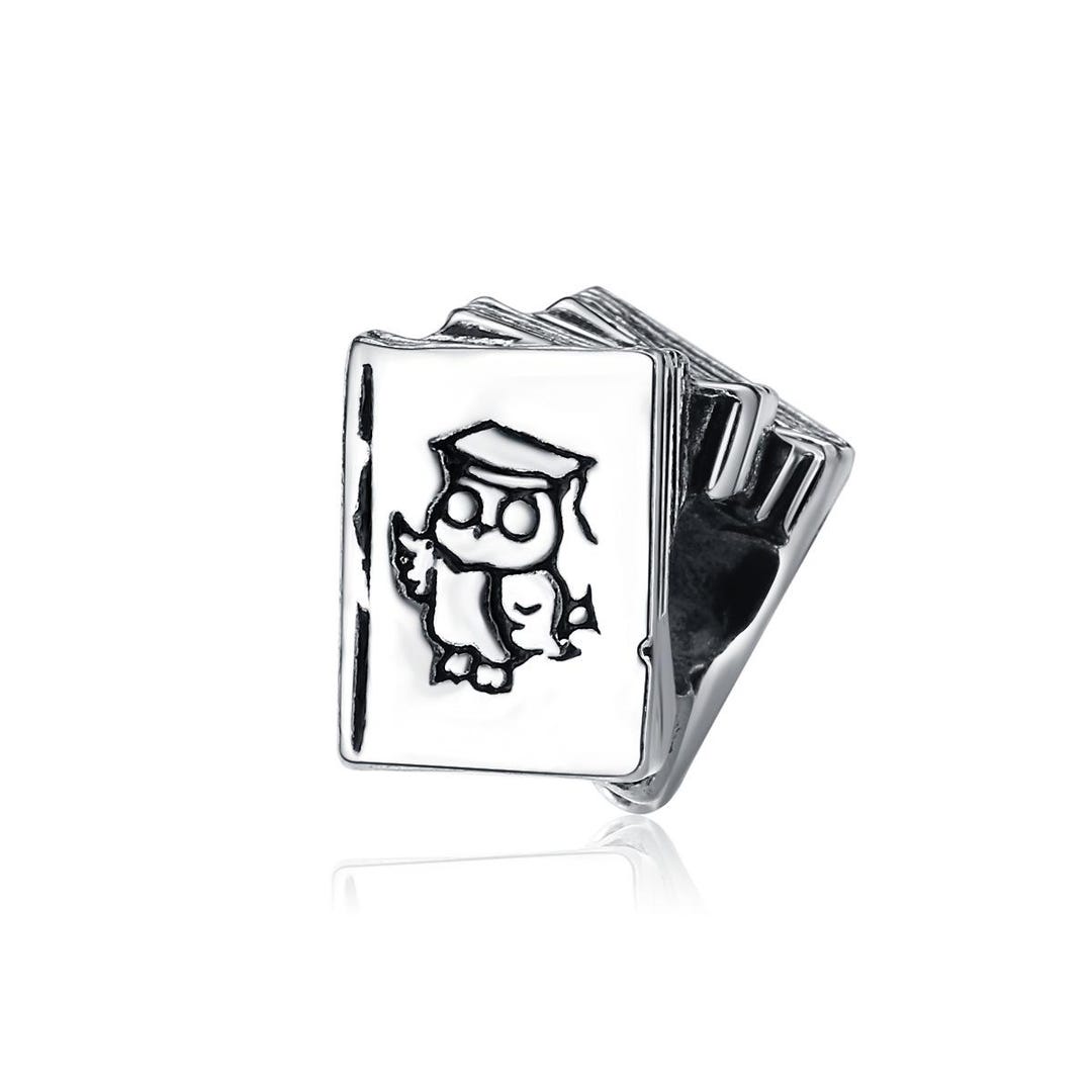 Pandora Sterling Silver Study Books Bead - Etsy
