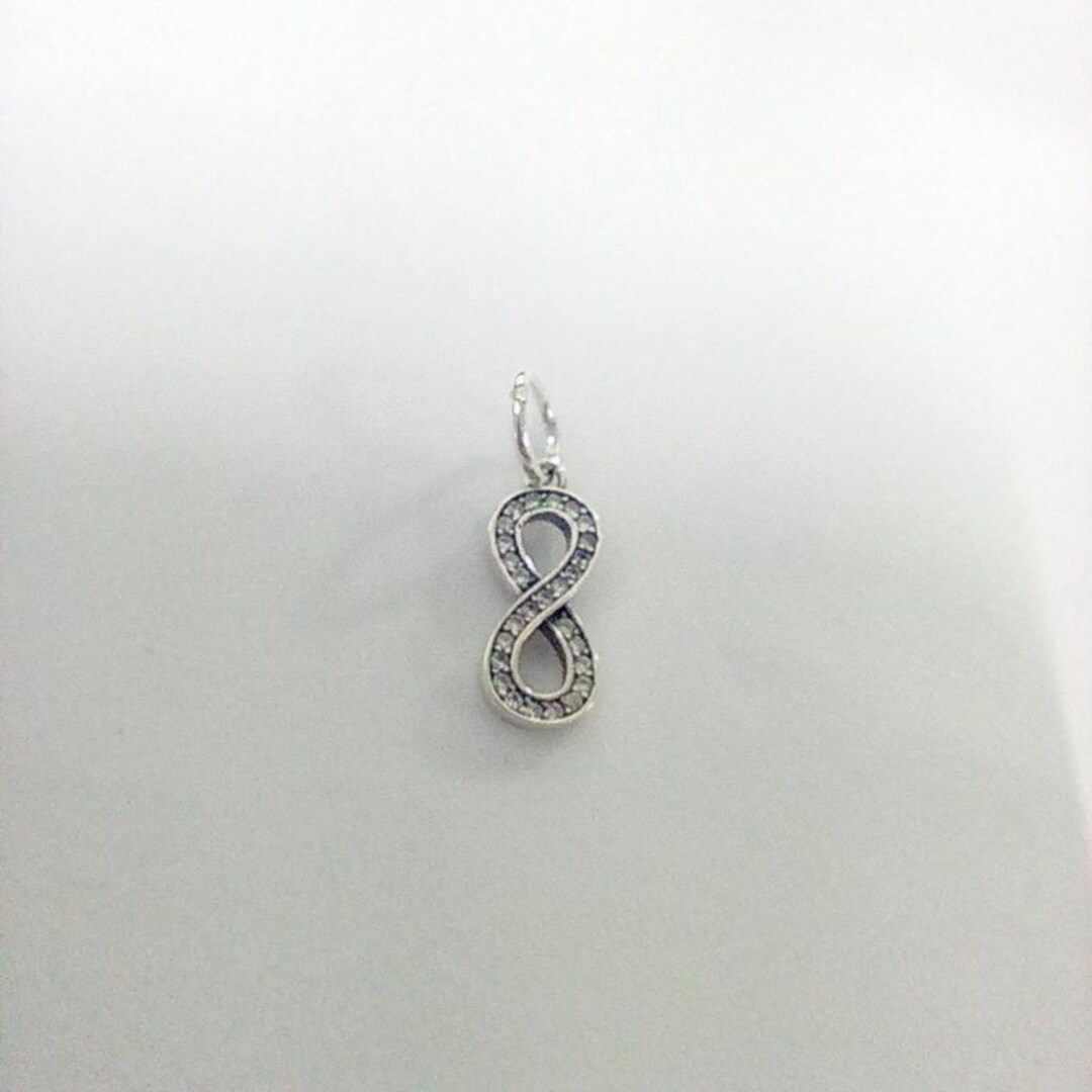 Symbol of Infinity Pandora Sterling Silver Cz Dangle Pendant Charm New ...