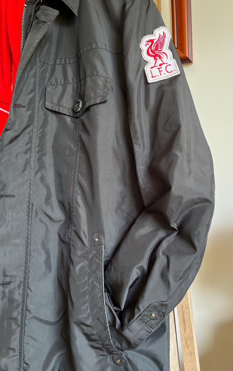Liverpool FC Jacket - Vintage Black Unisex (L) - Etsy