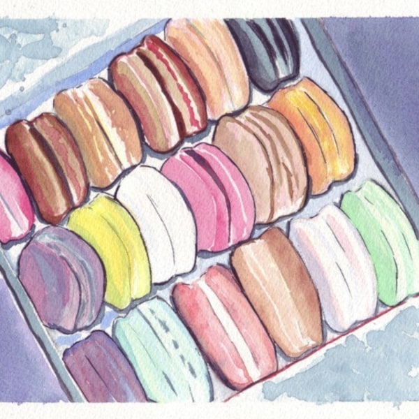 Macaron Art - Etsy