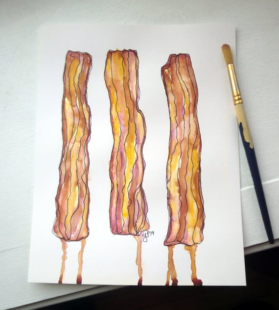 Bacon Drawing