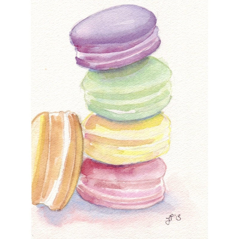 Macaron Art - Etsy