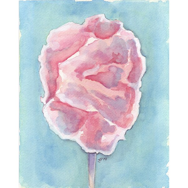 Cotton Candy Art - Etsy