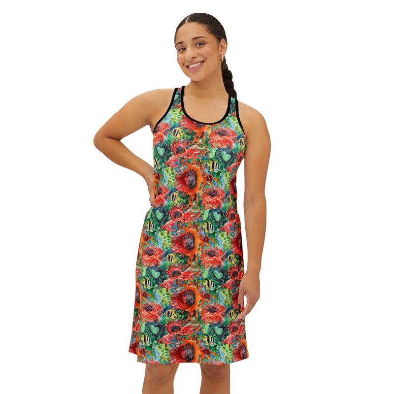 Womens Coral Reef Dress - Etsy
