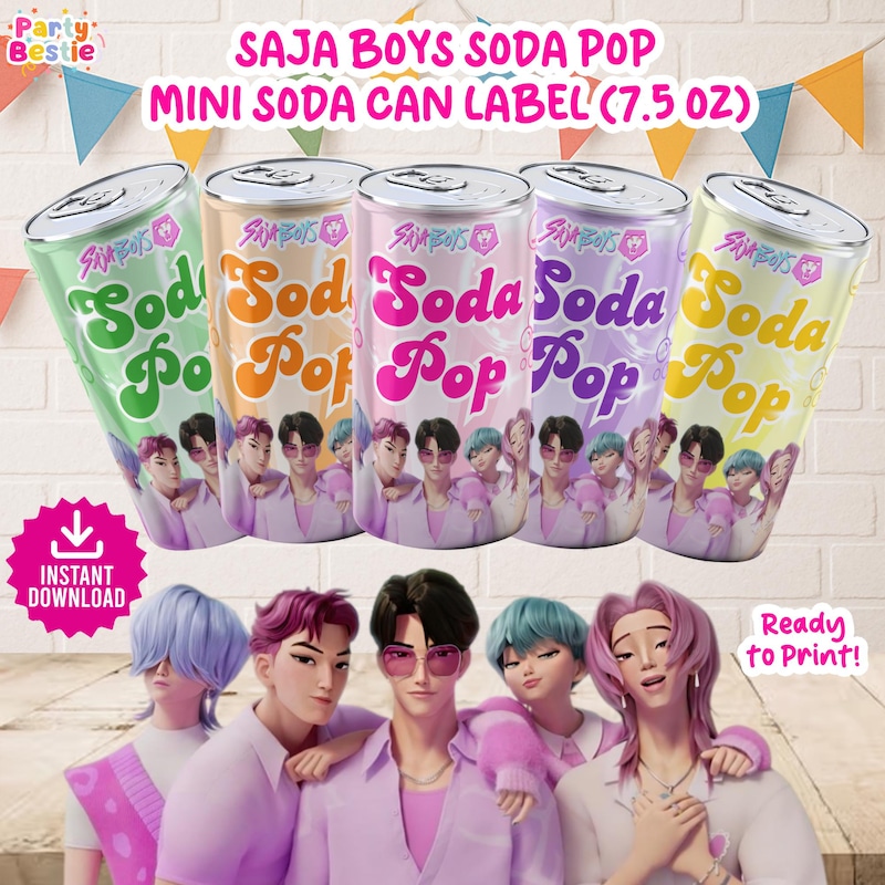 Saja Boys Soda Pop - Etsy