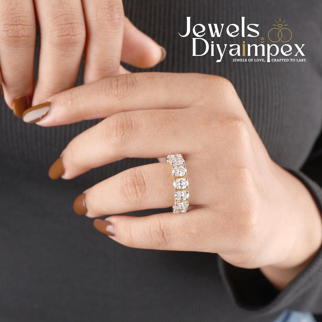 0.40 Pointer Lab Grown Diamonds Bend Ring - Etsy