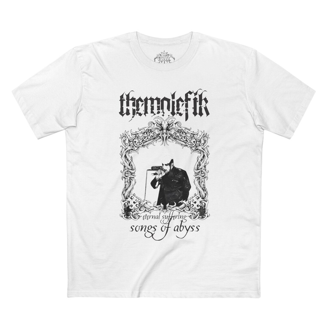 Themalefik - T-shirts - Eternal Suffering Songs of Abyss - Etsy