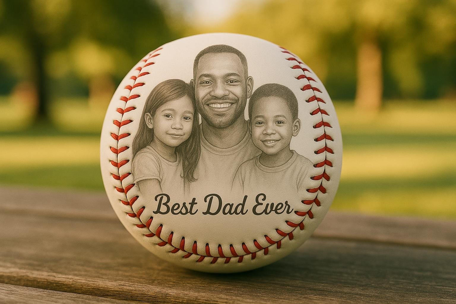 Engraved Baseballs for Dad, Personalized Baseball With Photo, Custom ...