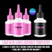 Lace Glue Label Template: Editable DIY Lash Packaging (canva, 3.7x1.5 ...