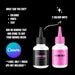 Lace Glue Label Template: Editable DIY Lash Packaging (canva, 3.7x1.5 ...