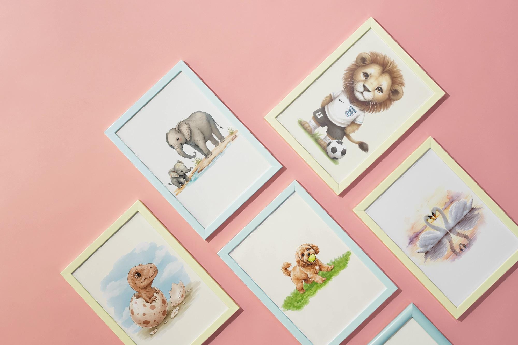 Hand Drawn Cavapoo Nursery Wall Print, Doggy, Dog Prints, Nursery ...