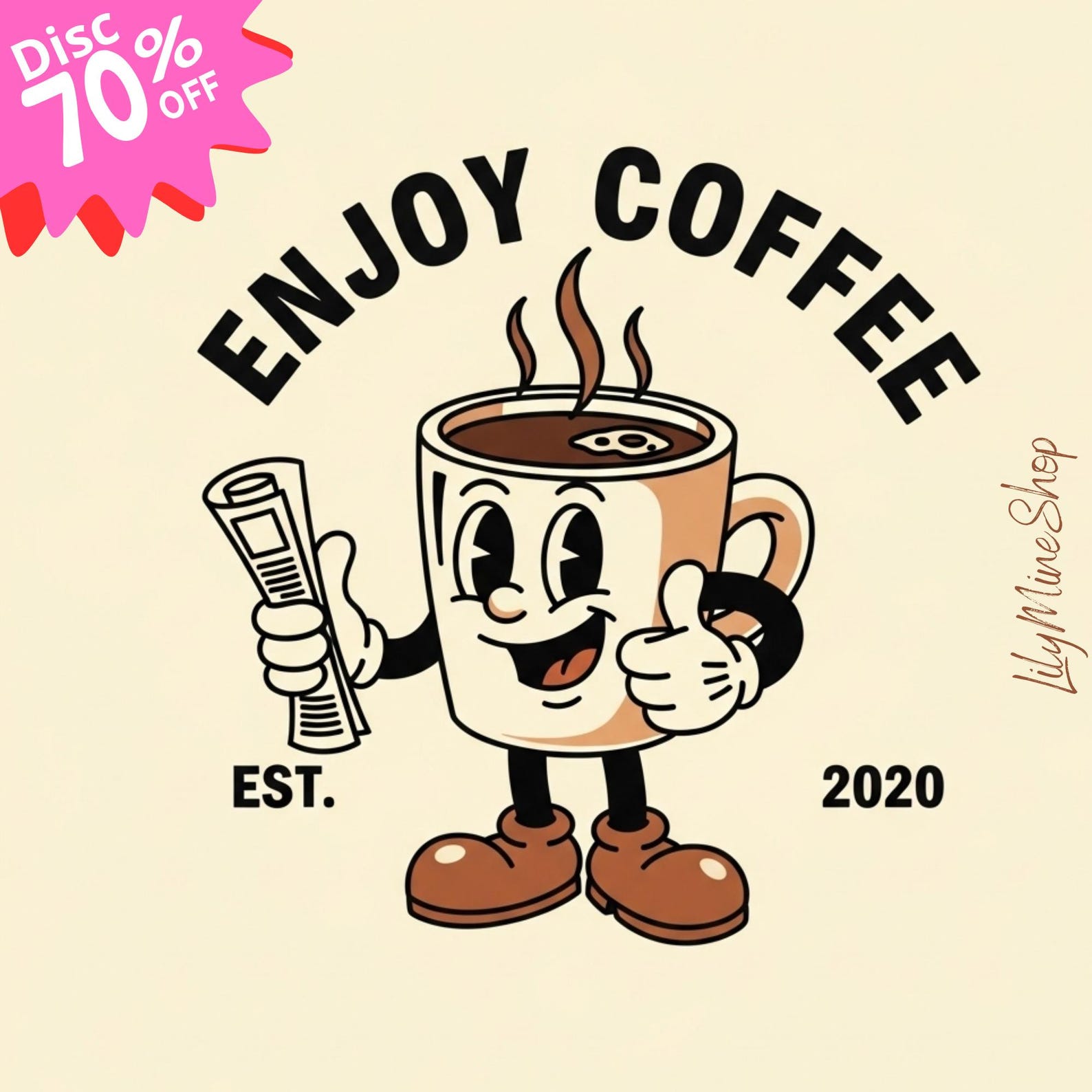 Retro Cartoon Logo Design | Custom Logo Design | Cartoon Logo | Mascot ...