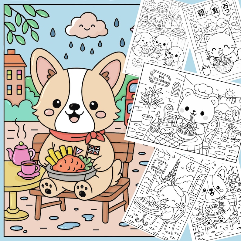 8 Cute Kawaii Printables for Kids & Adults + Fun Bonuses Like Low-cal ...