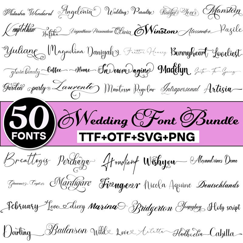 Cursive Font for Vinyl - Etsy