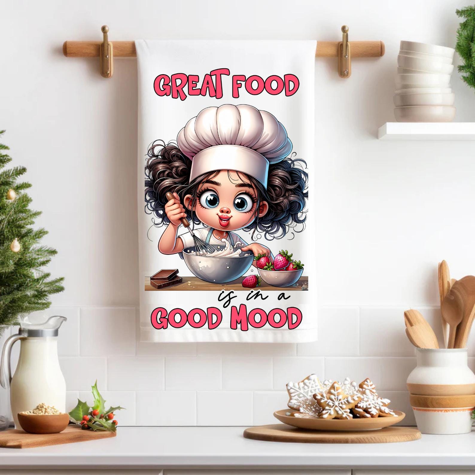 Kitchen Towel Sublimation Bundle | Watercolour Baking Sublimation | We ...