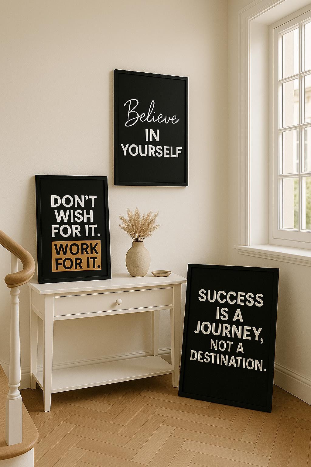 50 Motivational Posters – Printable Wall Art Bundle, Inspirational ...