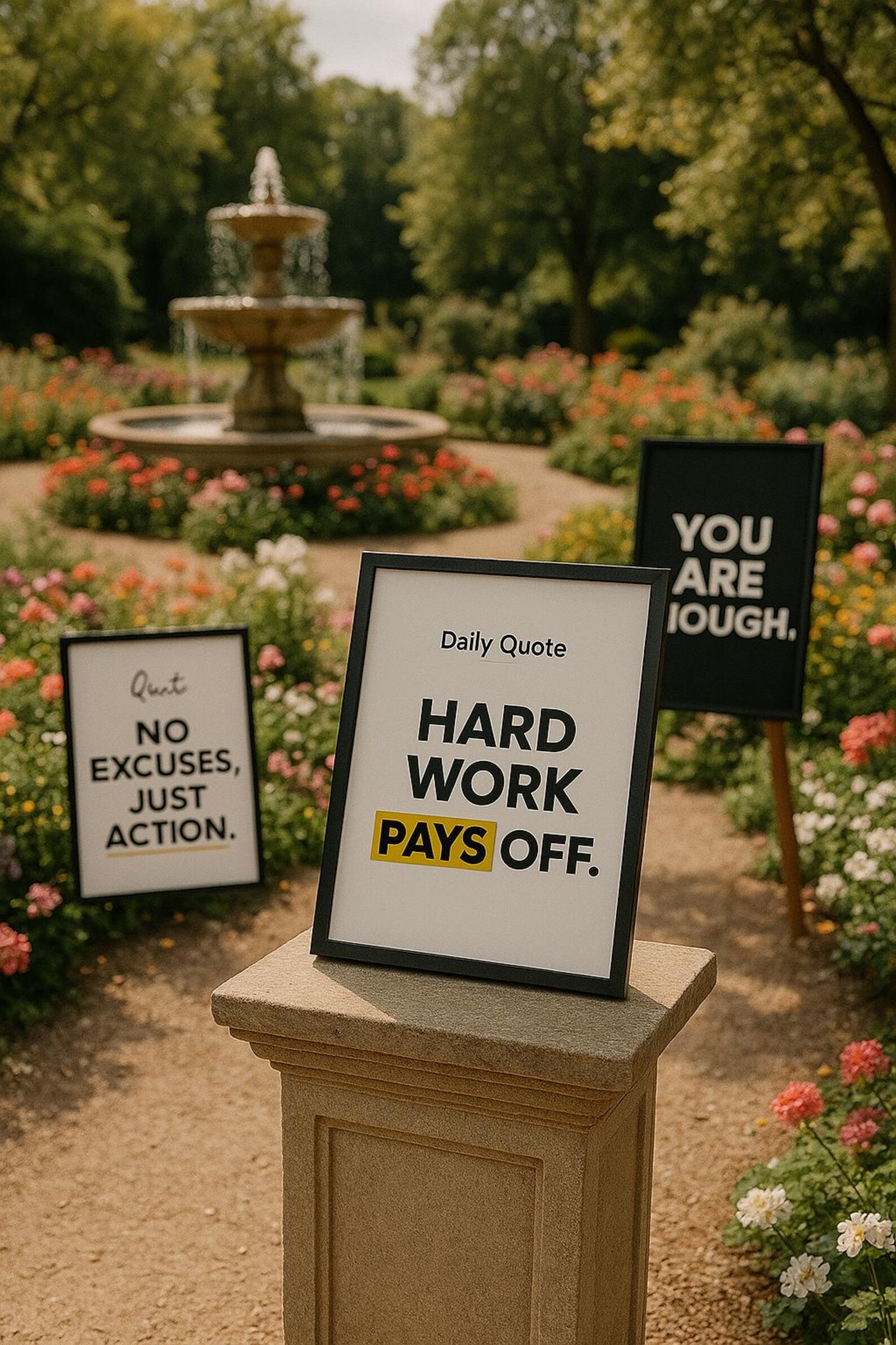 50 Motivational Posters – Printable Wall Art Bundle, Inspirational ...