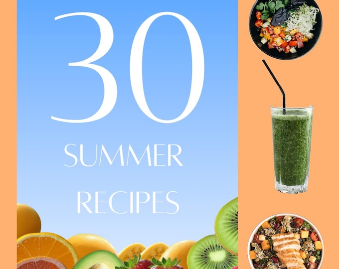 The Summer Cookbook - A Meal Plan With Recipes for the Summer Months ...