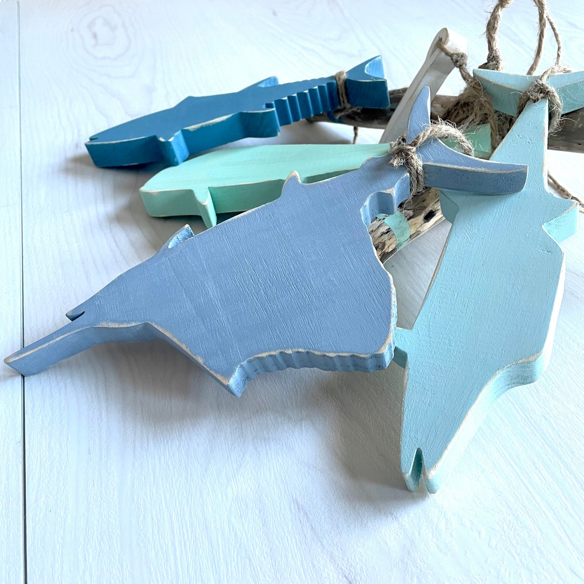 Driftwood Saltwater Fish Mobile - Etsy