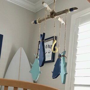 Driftwood Saltwater Fish Mobile - Etsy