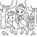 Royal Princess Ball Coloring Book for Kids - Etsy