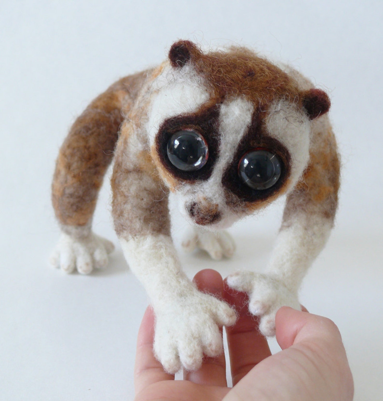 Felted Slow Loris - Etsy