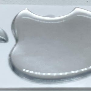 3D Domed Chrome Apple Logo Sticker: Tech Decal for Macbook, iPad ...