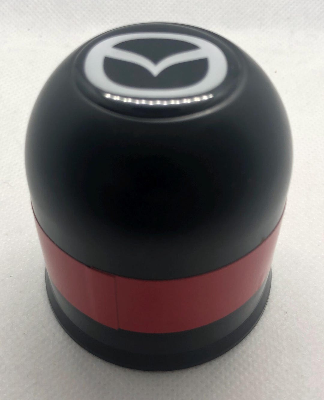 Mazda Logo Bosal Tow Bar Cap: 3D Domed Gel Sticker & Reflective Strip ...