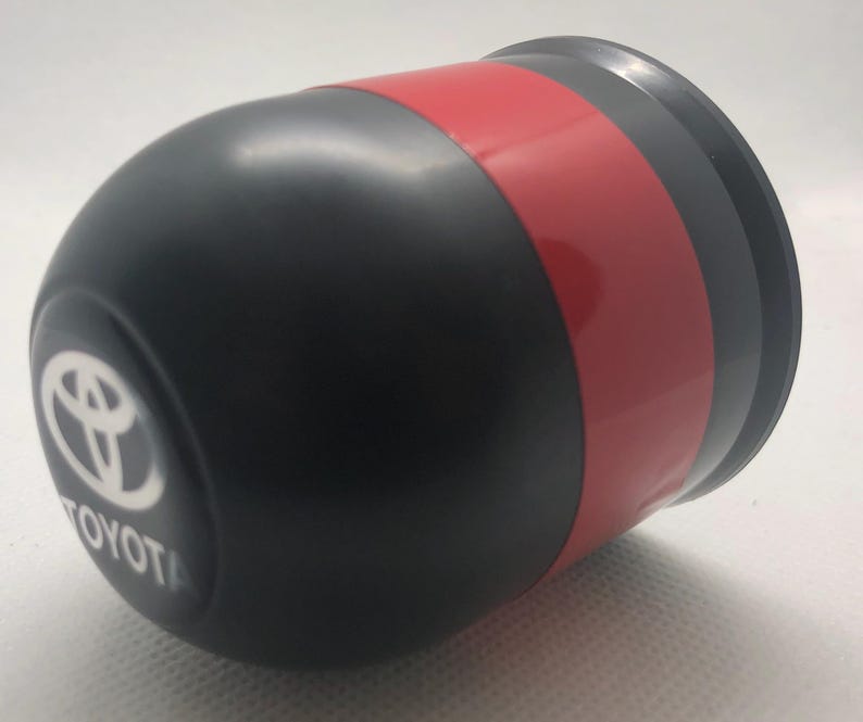 Bosal Tow Bar Cap for Toyota | 3D Logo, Reflective Red Strip - Etsy