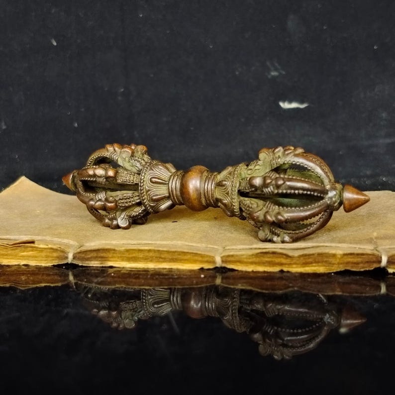 Vintage Bronze Carved Exorcist Pestle Statue, Feng Shui Statue - Etsy