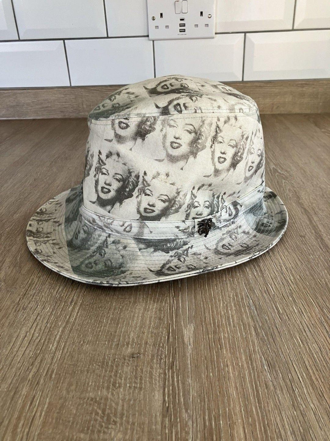 Marilyn Monroe Philip Treacy Andy Warhol Trilby Unisex Hat Cotton Print ...