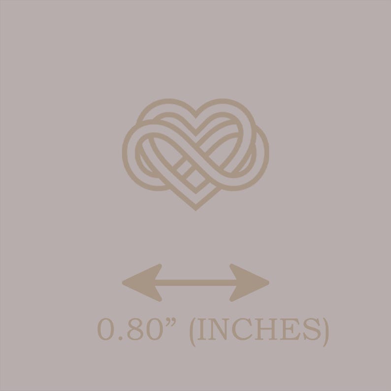 Infinity Heart Knot Necklace – Eternal Love Symbol Pendant – Interwoven ...