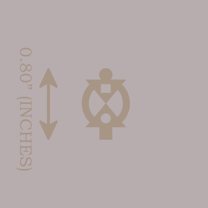 Adinkra Wisdom Symbol Necklace – African Geometric Pendant – Balance ...